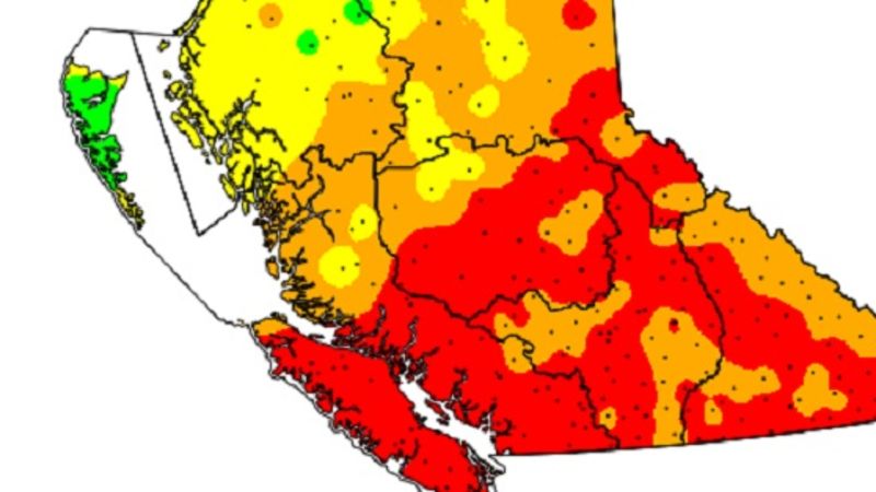 Wildfire worries rise in Kamloops Fire Centre as BC long weekend ...