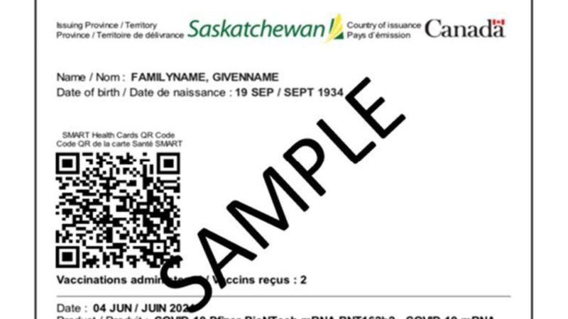 More information on Saskatchewan’s QR code released | paNOW