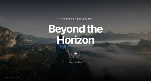 Fullscreen Video Background Hero Section Tailwind CSS v4 Components ...