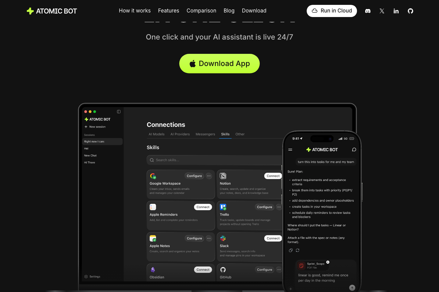 Atomic Bot Review | aitoolcity