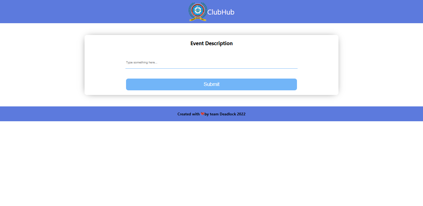 GitHub - dhanmoni/clubhub