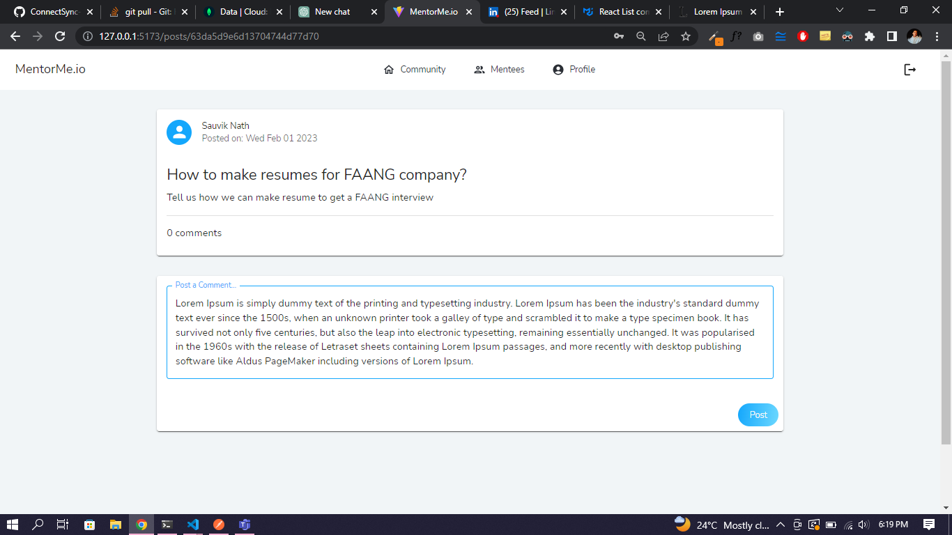 GitHub - dhanmoni/MentorMe