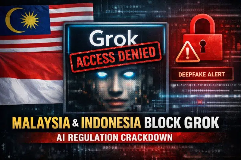 Malaysia and Indonesia Block Grok in World-First Ban Over AI Deepfake ...