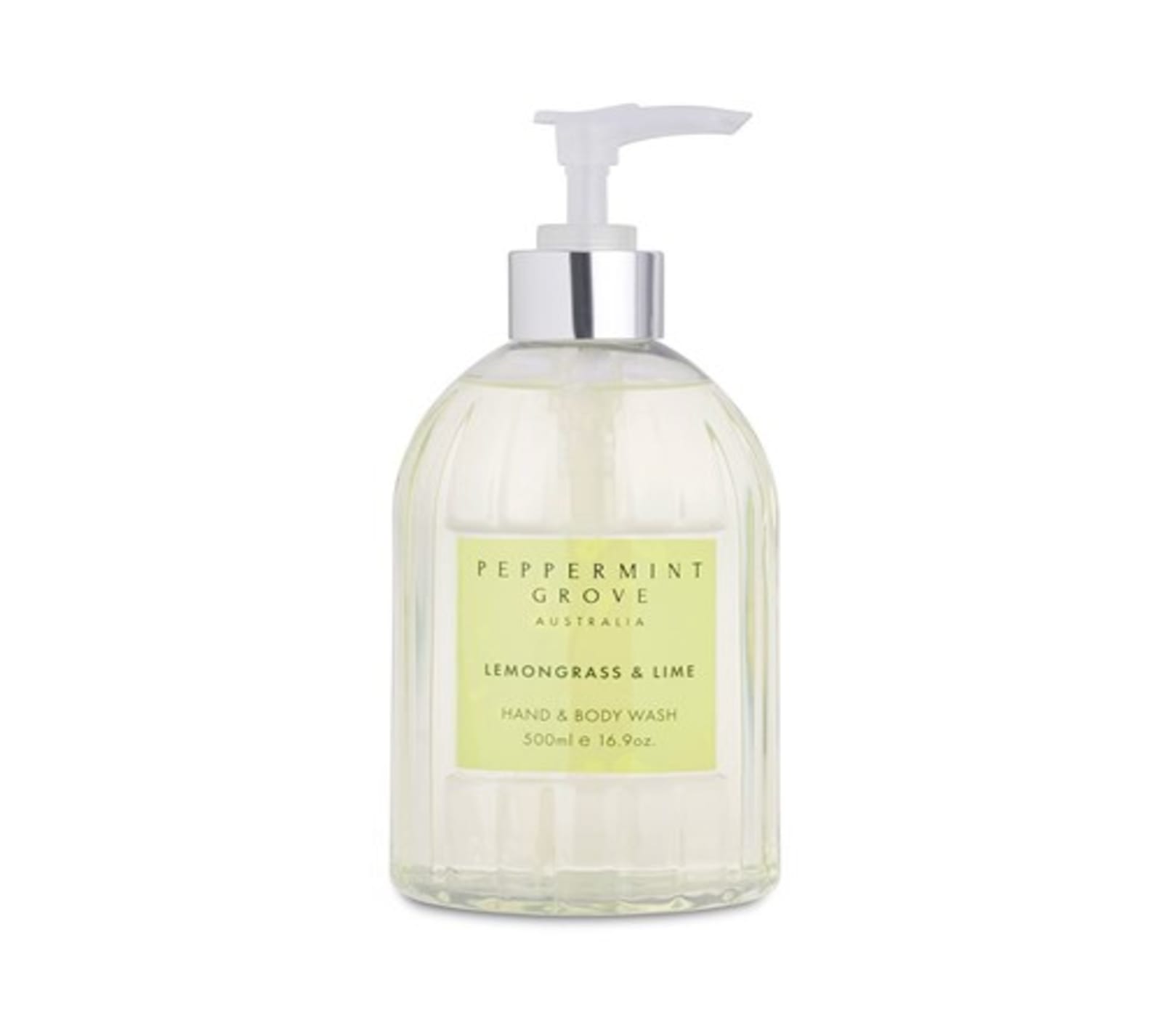 Buy Peppermint Grove Hand & Body Wash Lemongrass & Lime - 500ml - James Lane Australia