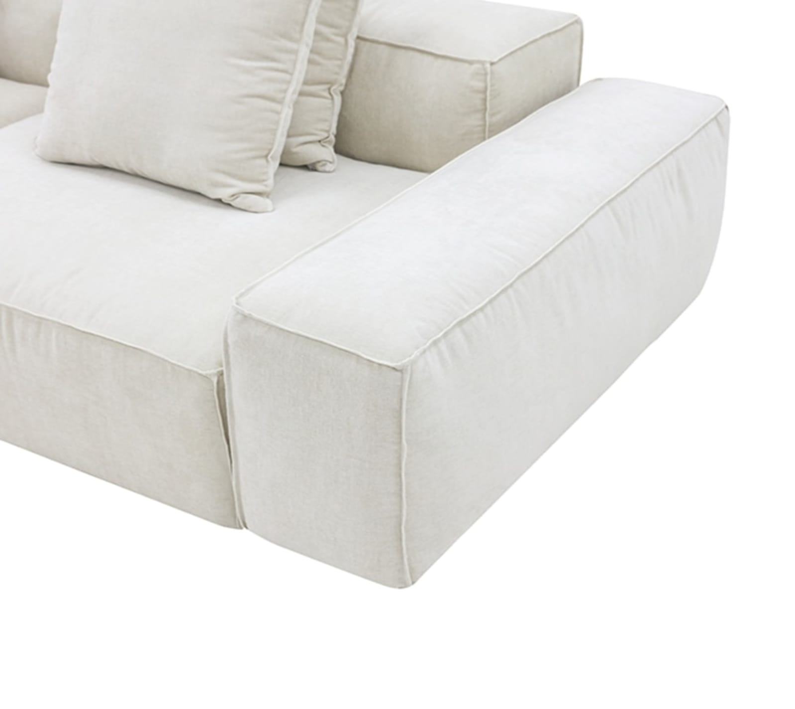 Buy Riley Muse Flax Modular Sofa - 2 Seater - James Lane Australia