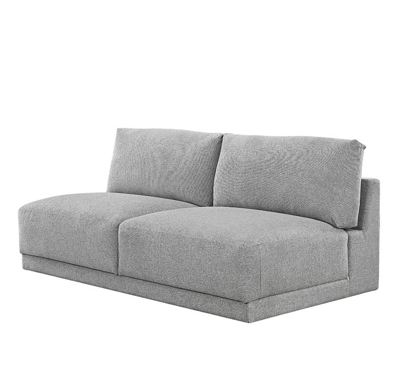 Haven California Slate 2 Seater Armless Sofa Module - James Lane