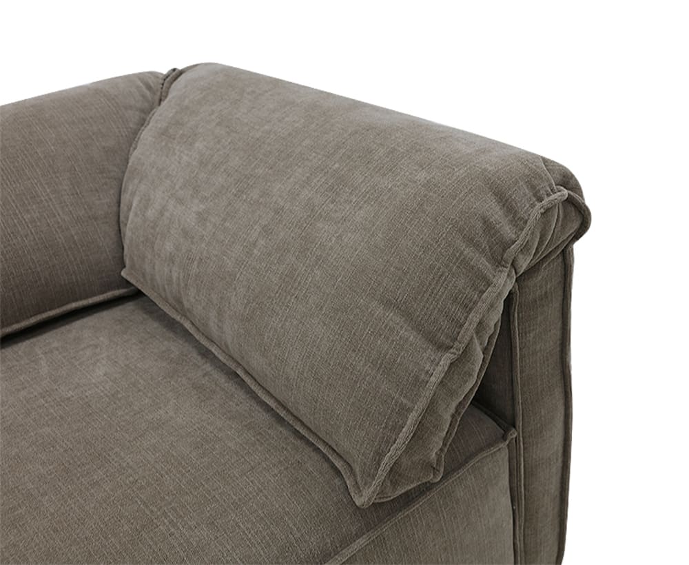 Buy Kai Tribute Walnut Modular Sofa - 5 Seater - James Lane Australia