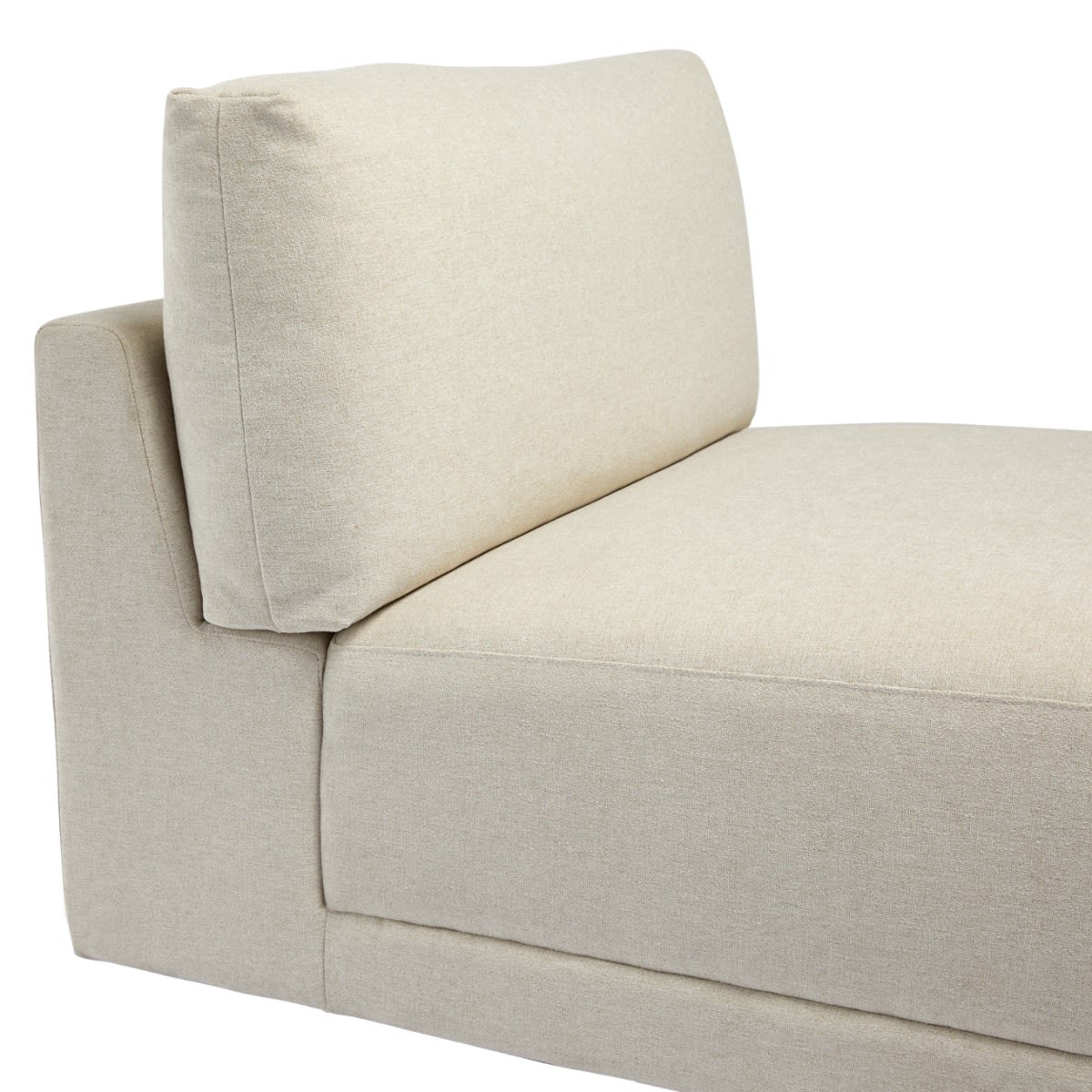 Buy Haven California Ivory Armless Sofa Chair Module - James Lane Australia