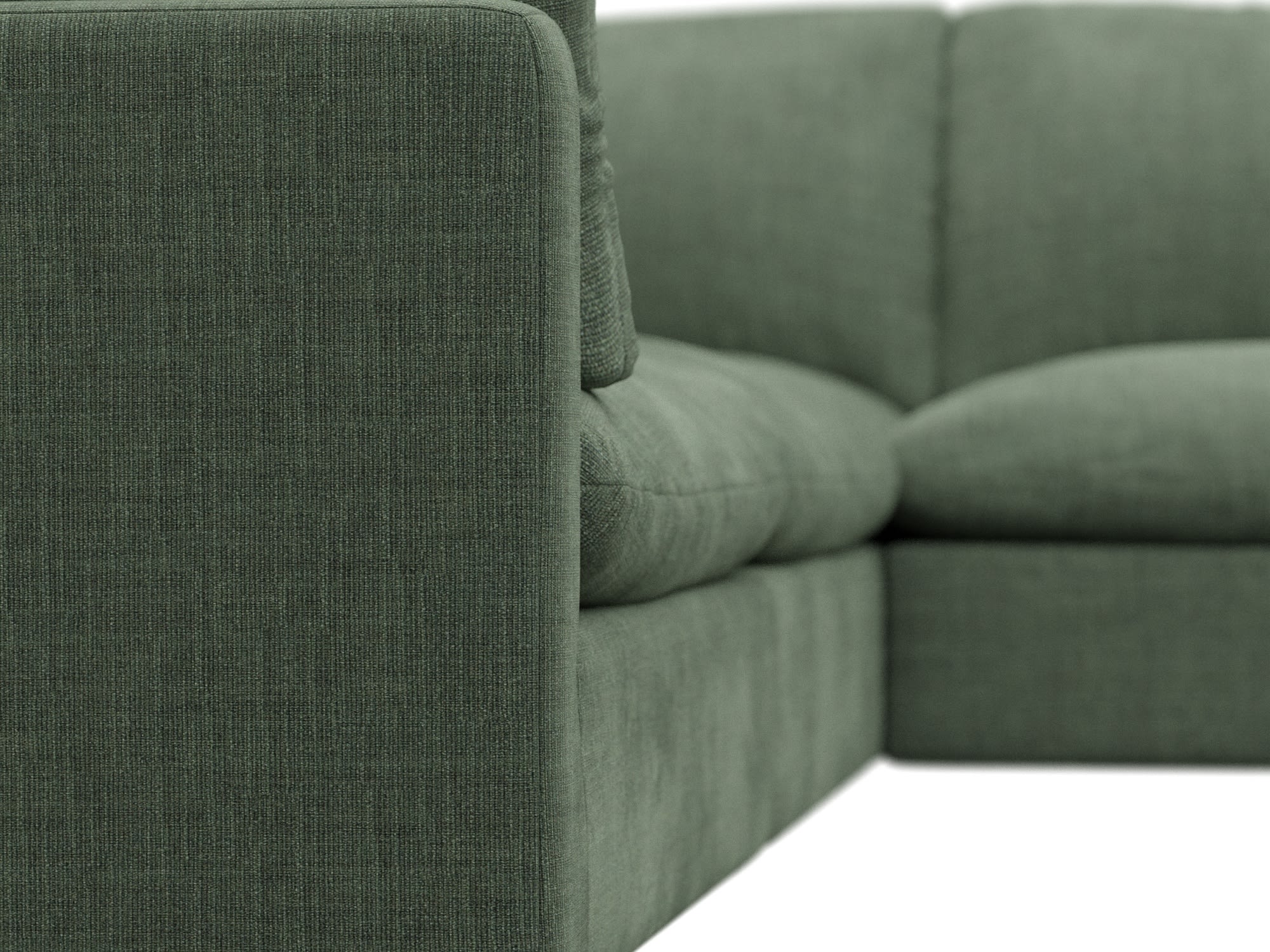 Buy Willow Tribute Dark Jade Corner Sofa - 5 Seater - James Lane Australia