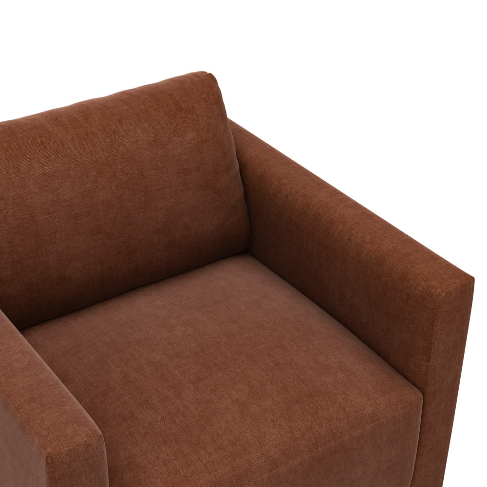 Buy Haven Muse Rust Swivel Chair - James Lane Australia