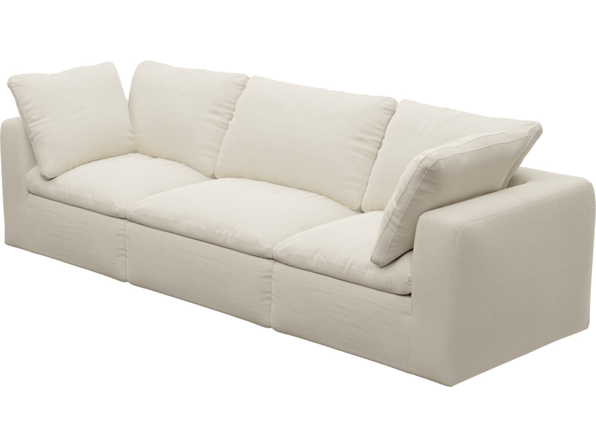 Buy Cloud Alpine Mist Modular Sofa - 3 Piece - James Lane Australia