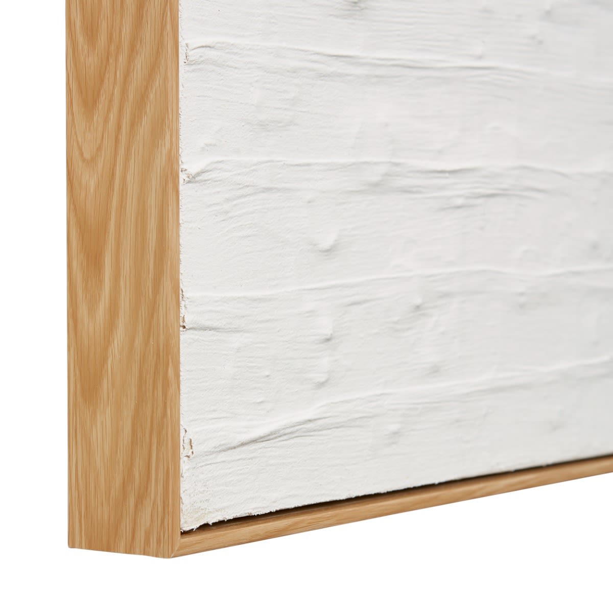 Buy Buru Hand Painted Wall Art White - 90cm x 120cm - James Lane Australia