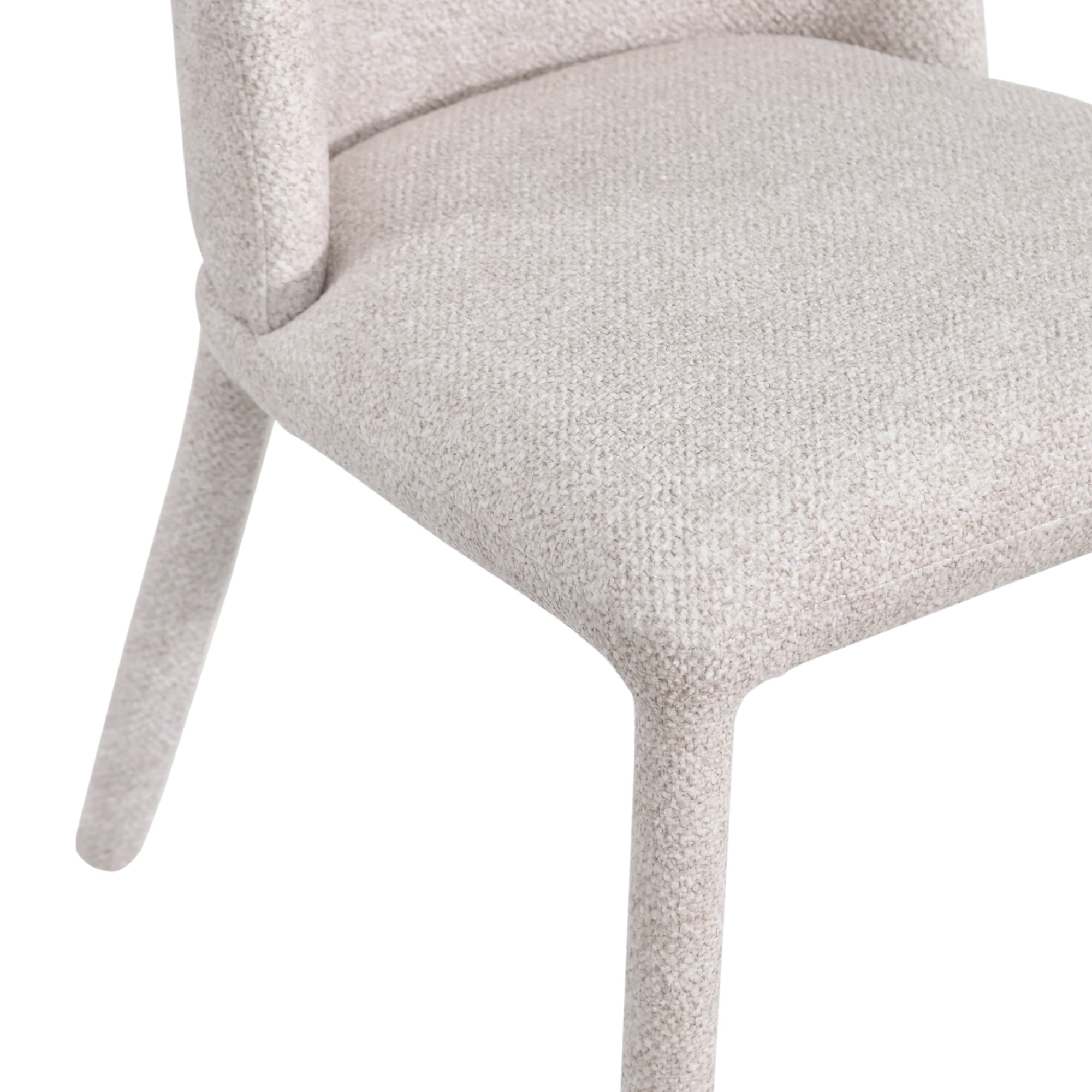 Buy Imola Dining Chair Textured Alabaster - James Lane Australia