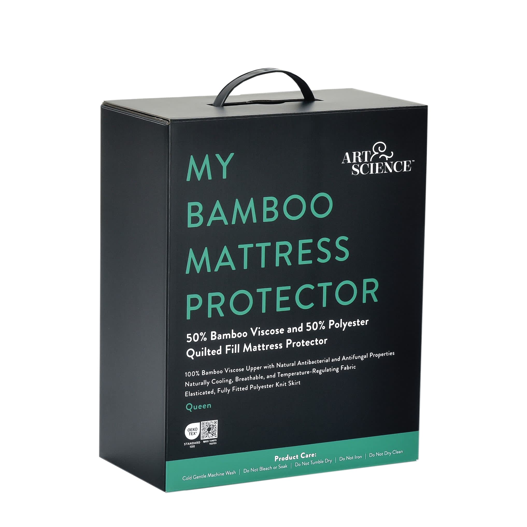 Shop A&S My Bamboo Mattress Protector Quilted at Sleeping Giant Australia