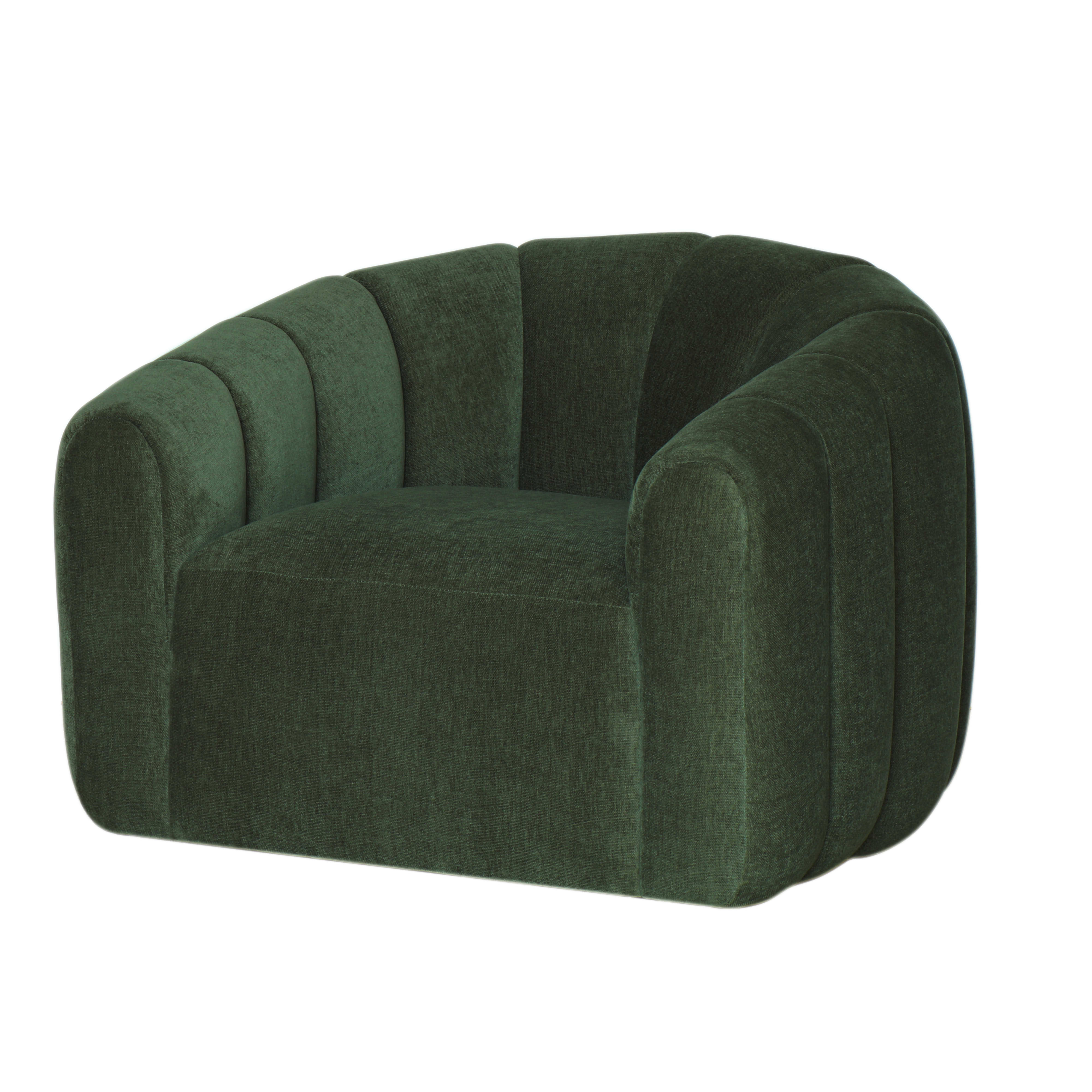 Shop Newry Swivel Chair Muse Forest at Sleeping Giant Australia