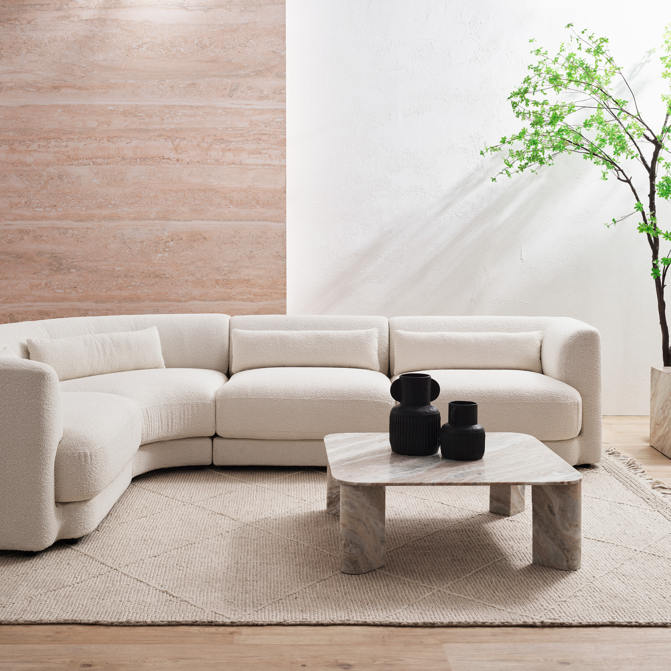 Buy Turin Toronto Marble Coffee Table - James Lane Australia