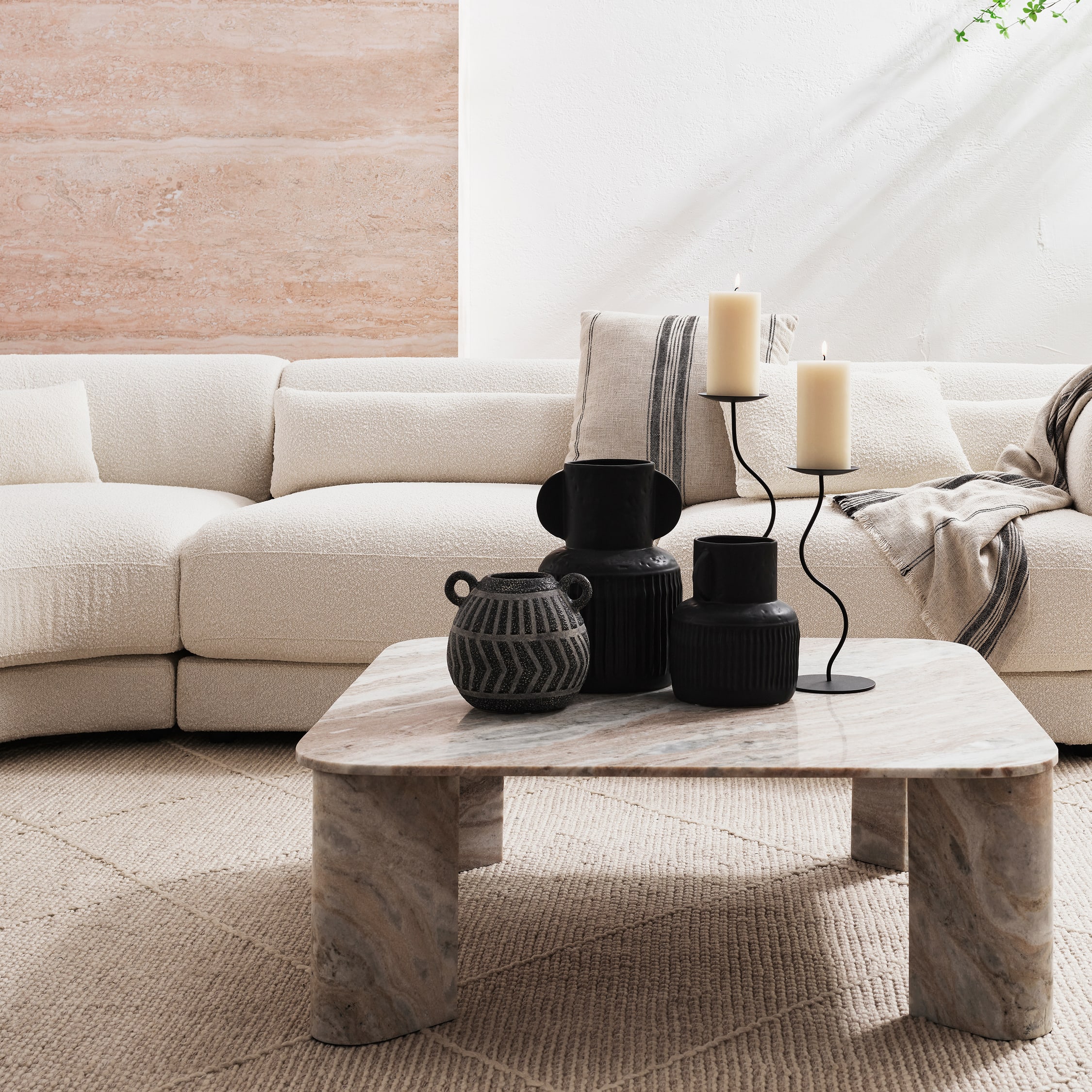 Buy Turin Toronto Marble Coffee Table - James Lane Australia