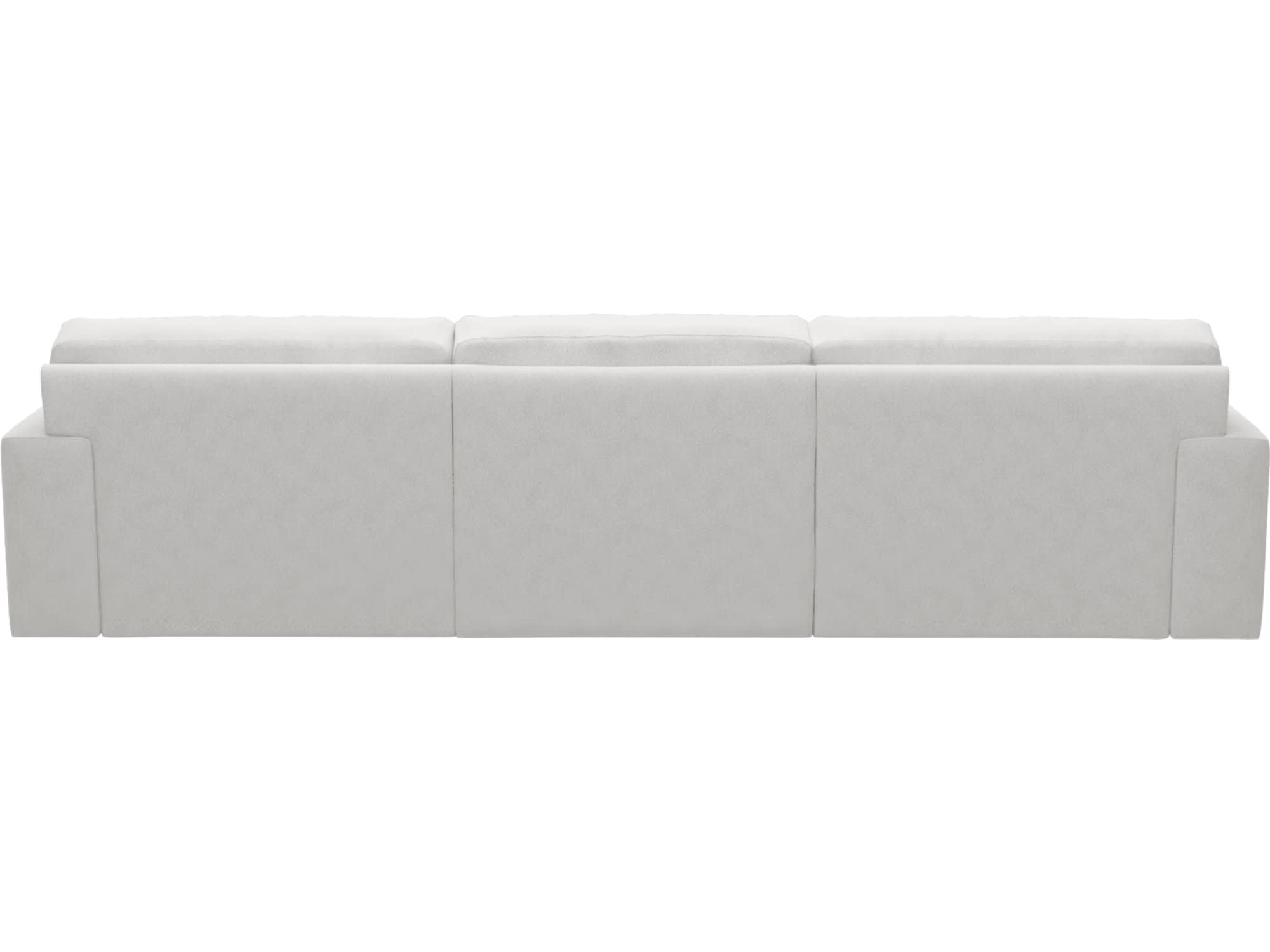 Buy Monica Noa Fog Chaise Sofa - 3 Seater - James Lane Australia