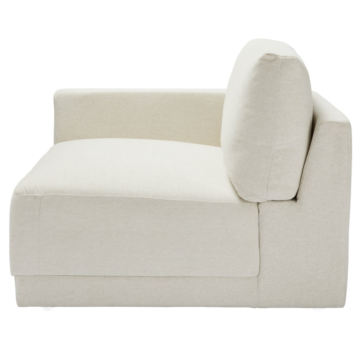 Haven California Ivory Left Arm Facing Chair Module - James Lane