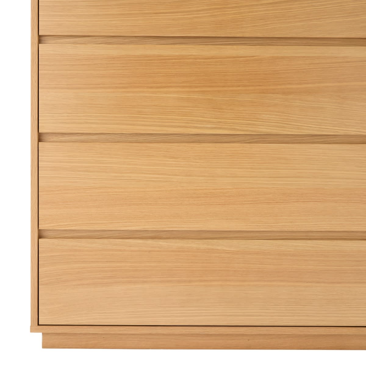 Buy Falora Tallboy Oak - 4 Drawer - James Lane Australia
