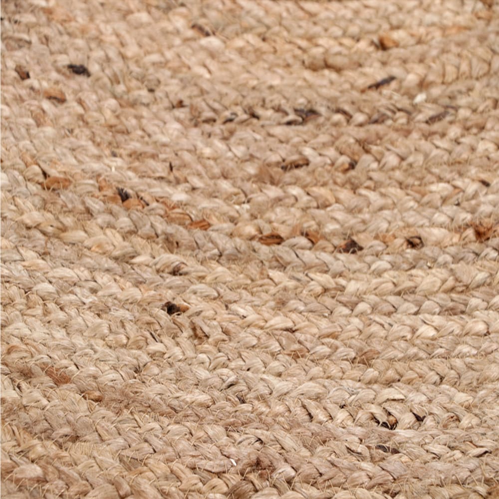 Shop Braided Round Jute Rug - Natural at Sleeping Giant Australia