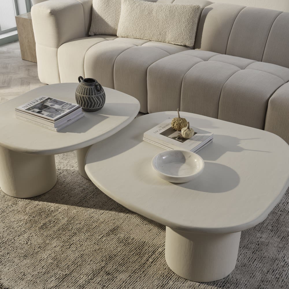 Buy Delphi Large Coffee Table Pure White - James Lane Australia