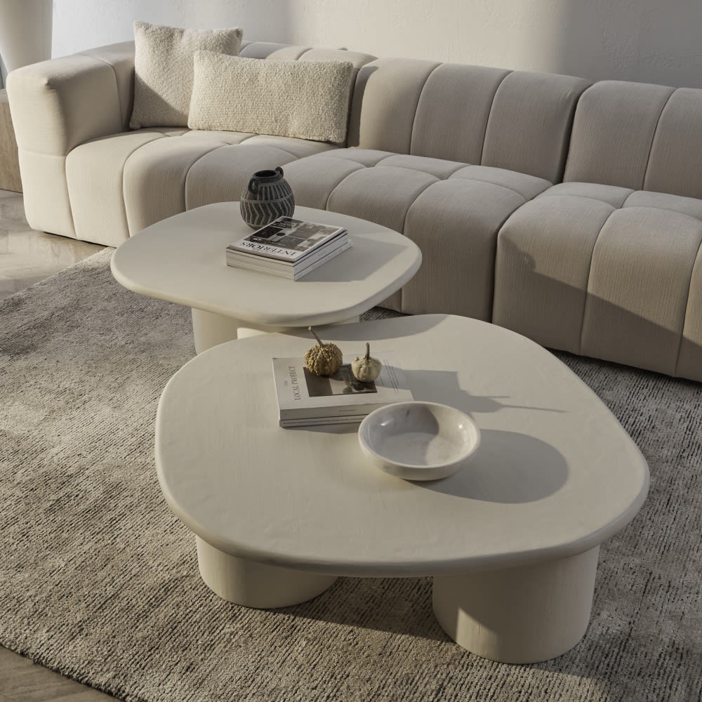 Buy Delphi Large Coffee Table Pure White - James Lane Australia
