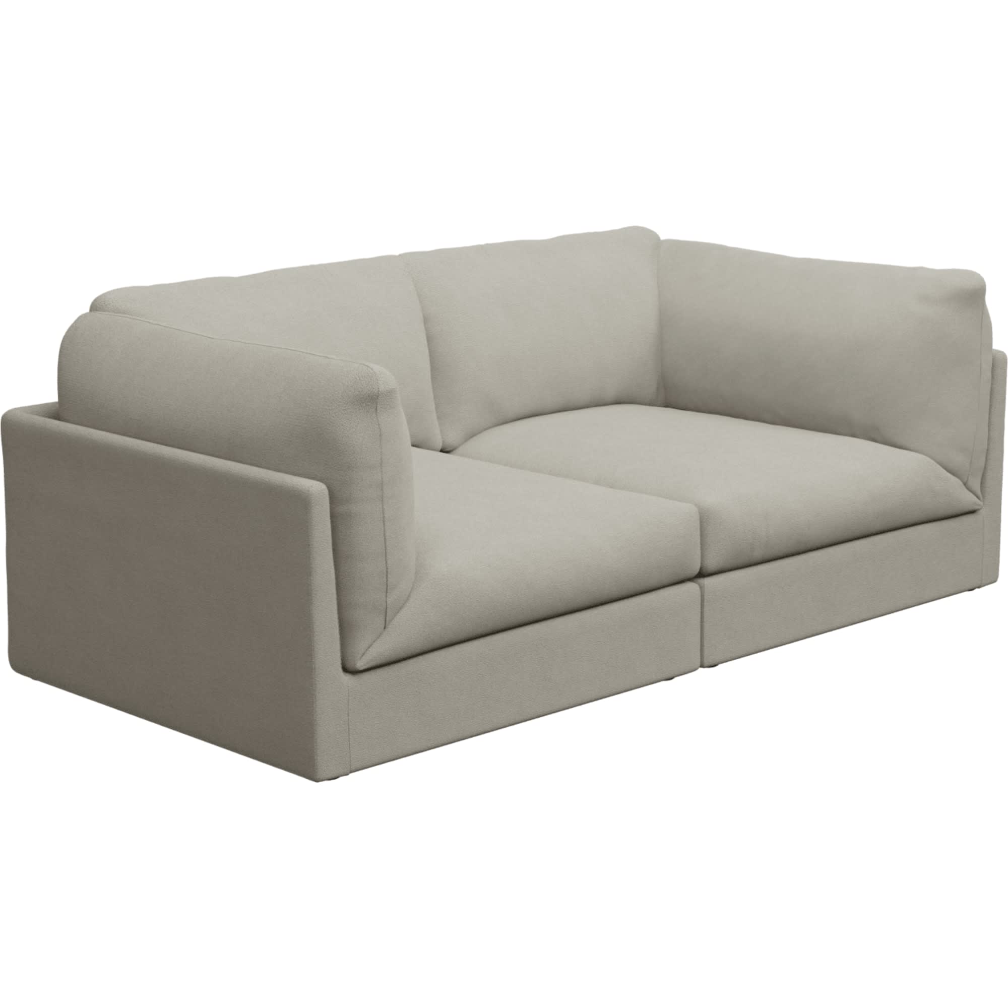 Buy Finley California Ivory Modular Sofa - 2 Seater - James Lane Australia