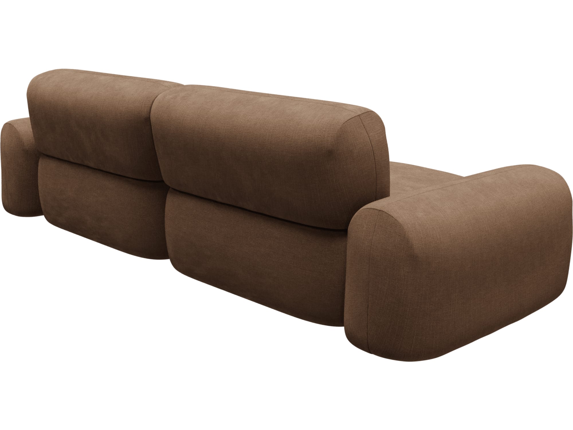 Buy Beckett Tribute Chestnut Modular Sofa - 2 Seater - James Lane Australia