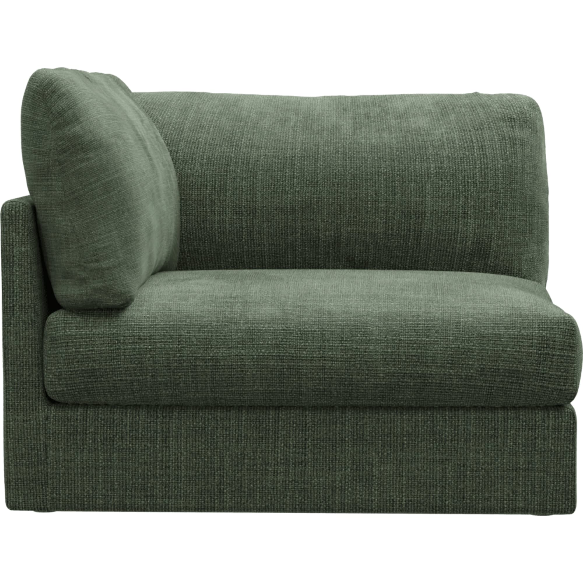 Buy Finley Tribute Dark Jade Right Arm Facing Sofa Chair Module - James ...
