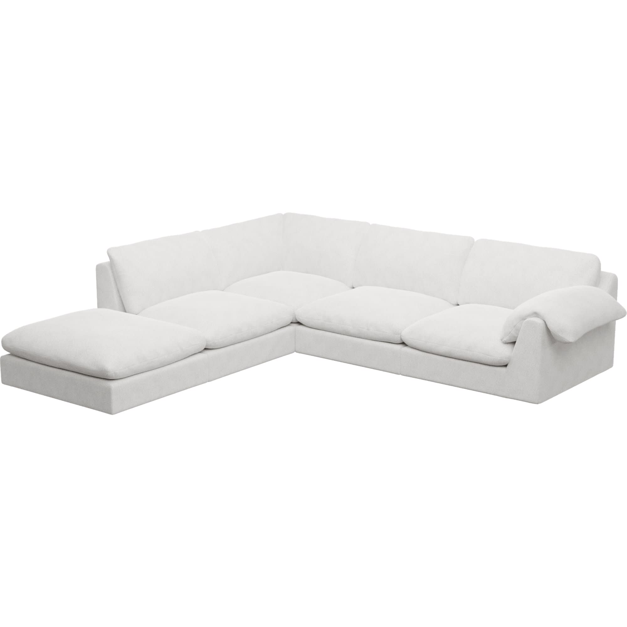 Buy Ludlow Noa Fog Sofa - 5 Seater LAF Terminal - James Lane Australia