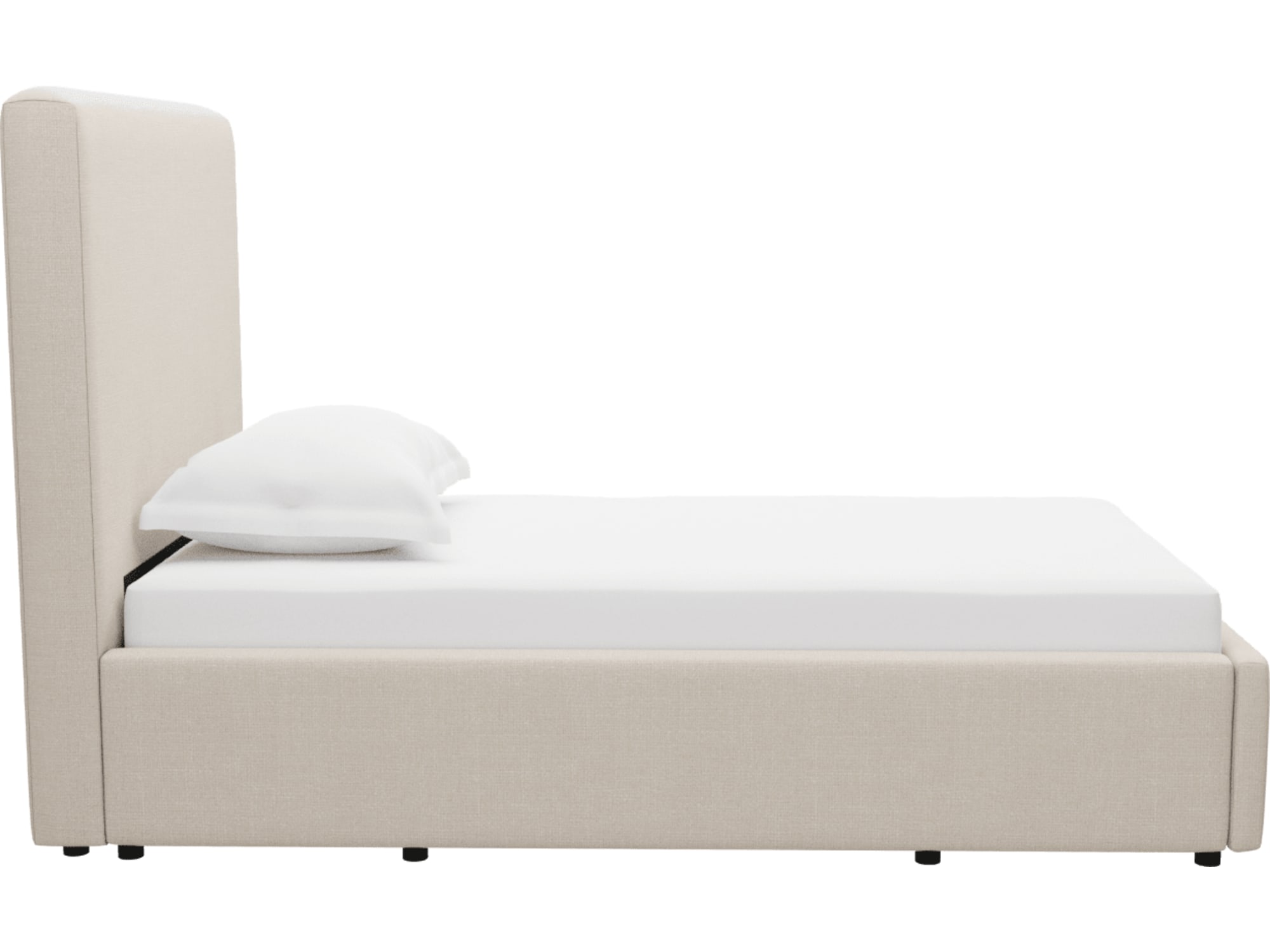 Shop Aria Santa Fe Sand Right Drawer Storage Bed at Sleeping Giant ...