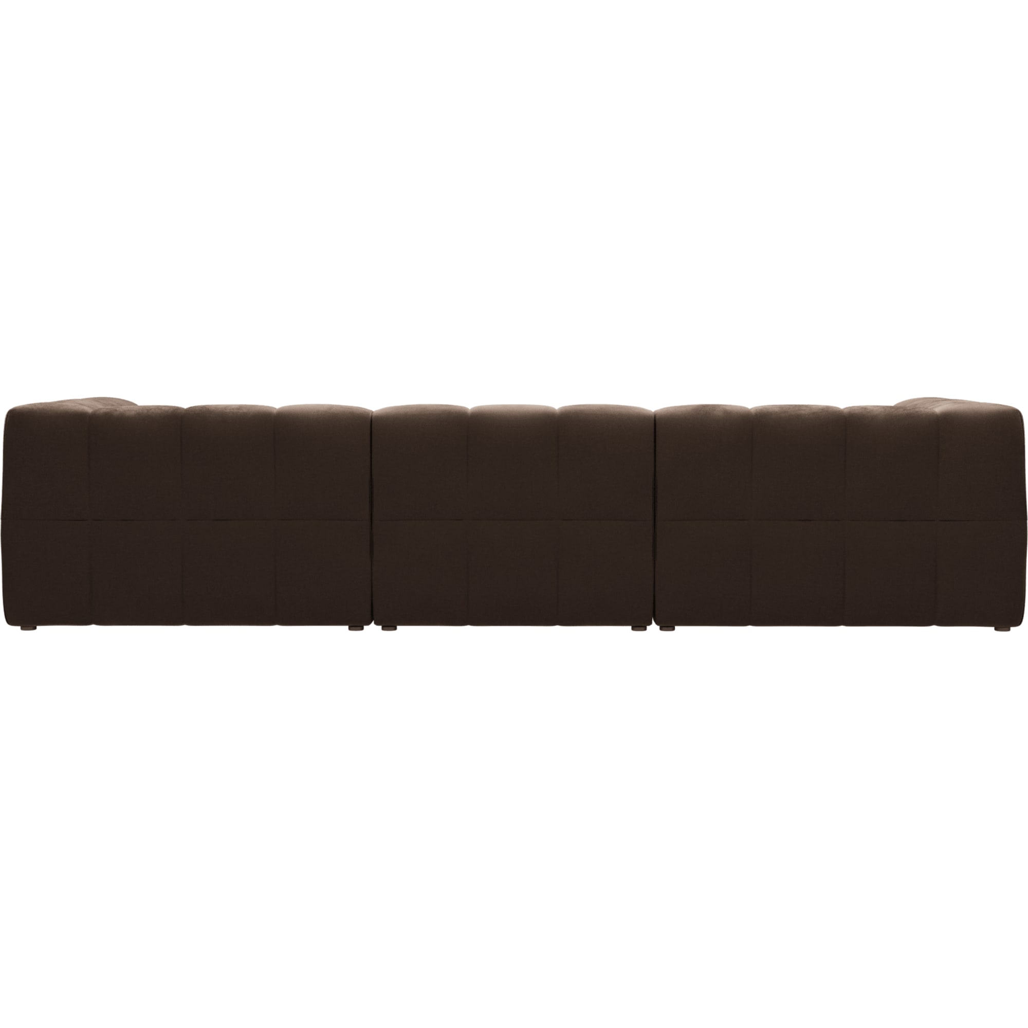 Buy Lucello Muse Chocolate Modular Sofa - 3 Piece - James Lane Australia