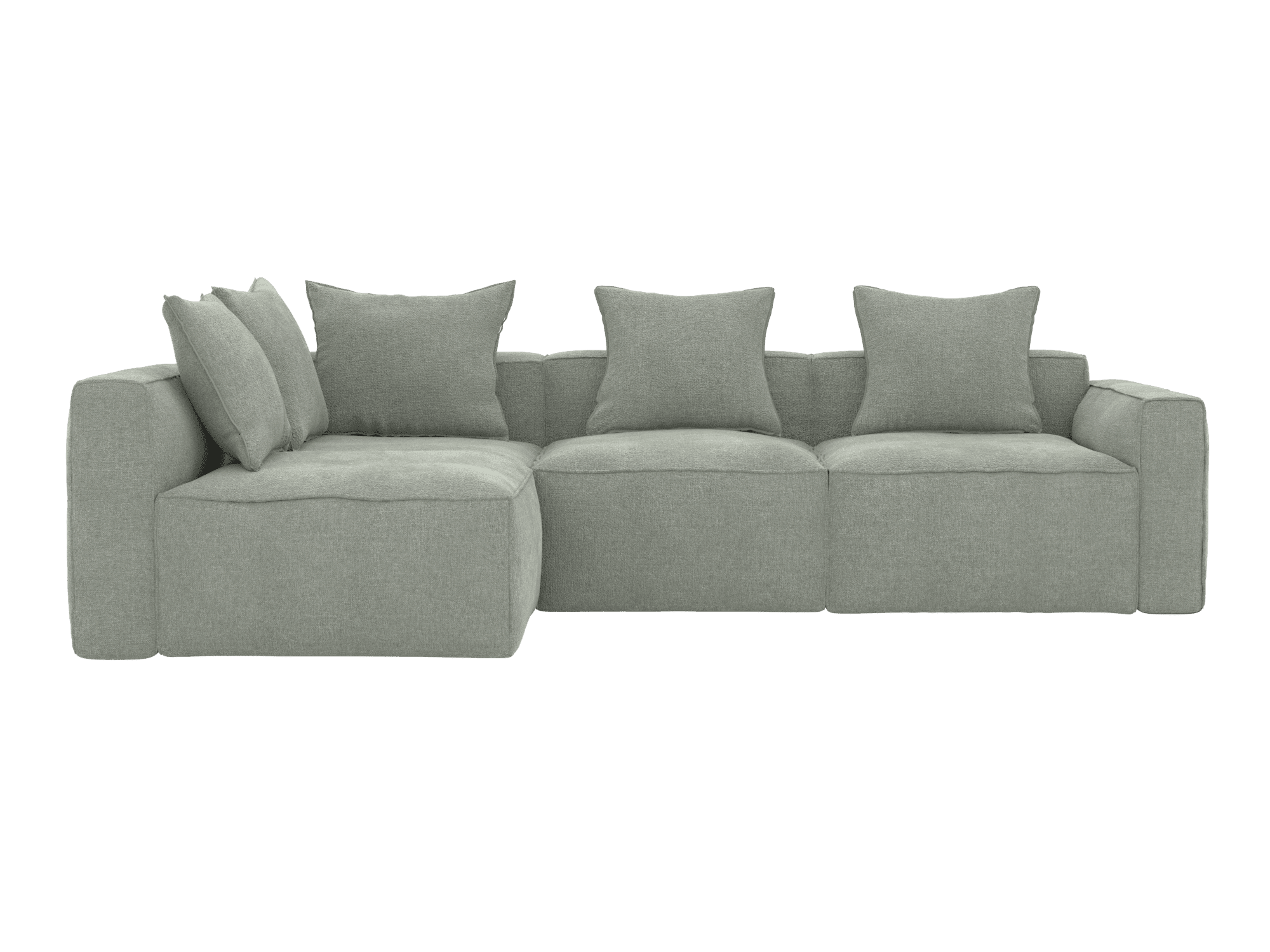 Buy Riley Apt Avon Sage Corner Modular Sofa LAF Terminal - 4 Seater ...
