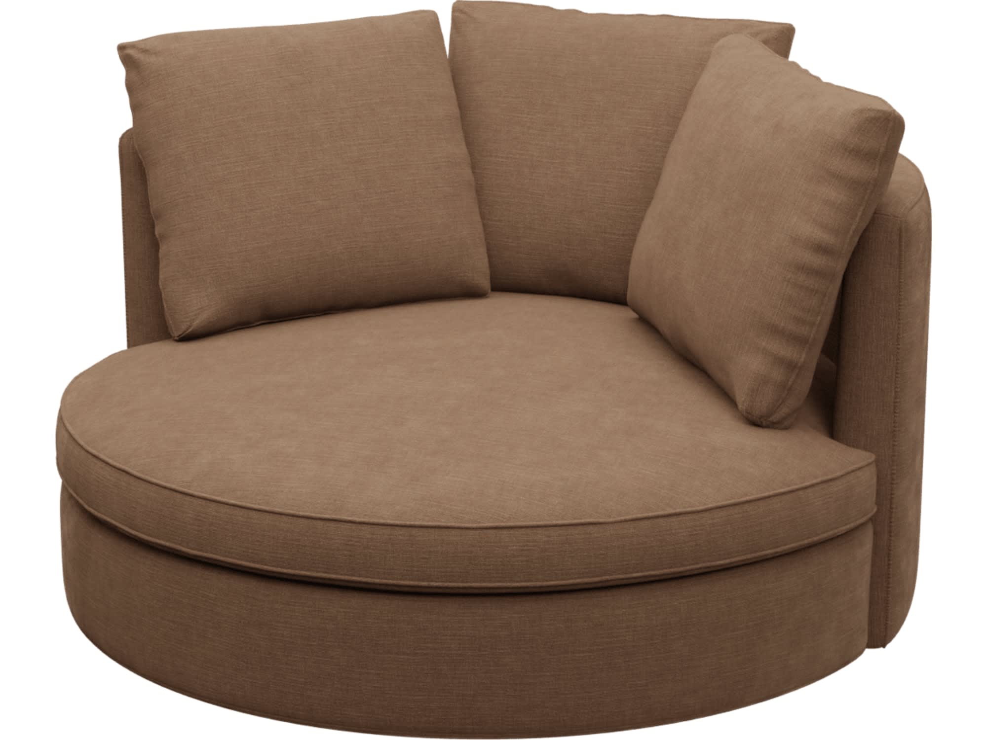 Buy Adore Tribute Chestnut Swivel Chair - James Lane Australia