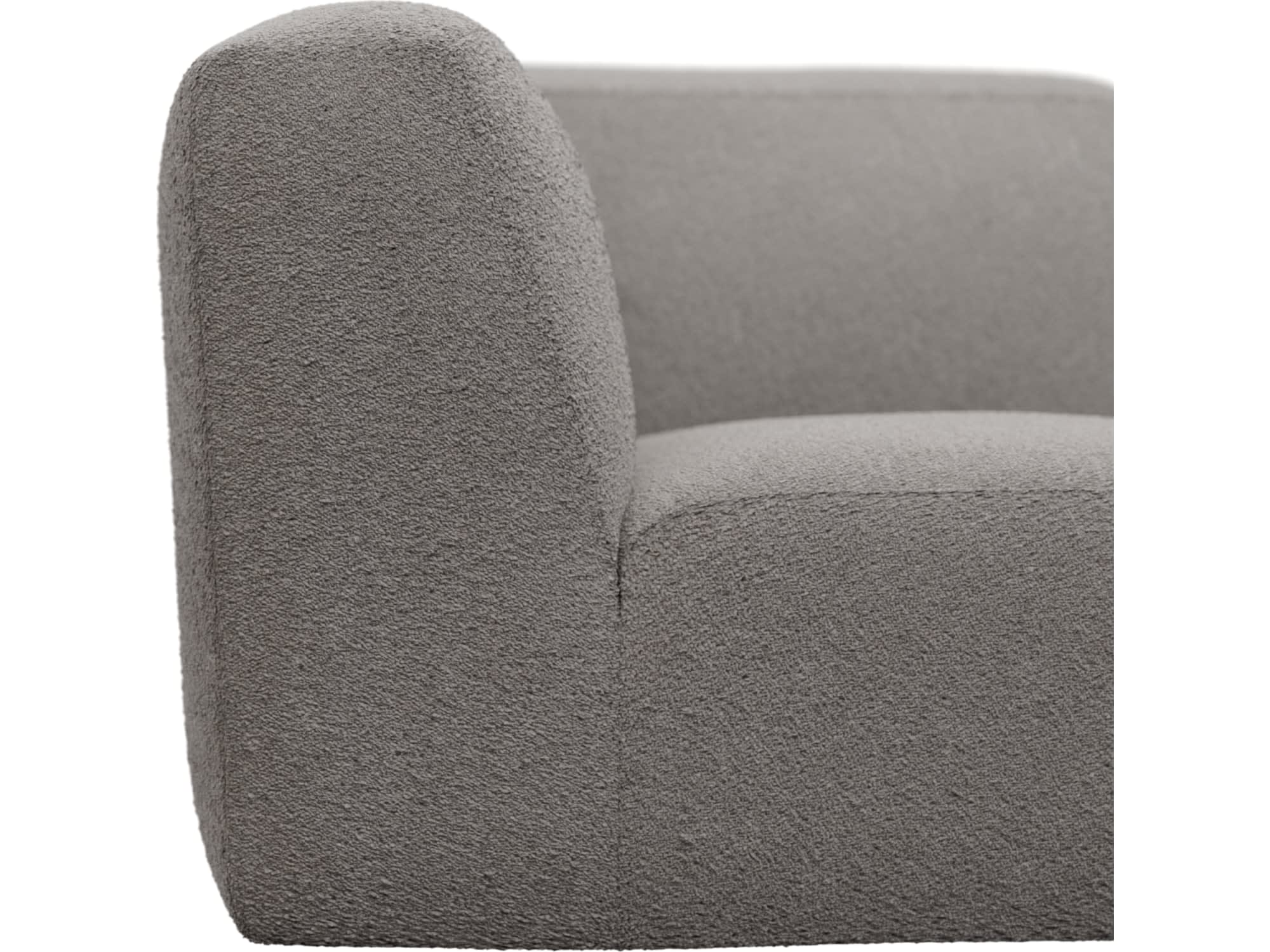 Buy Copenhagen Boucle Pumice Square Corner Chair Sofa Module - James ...