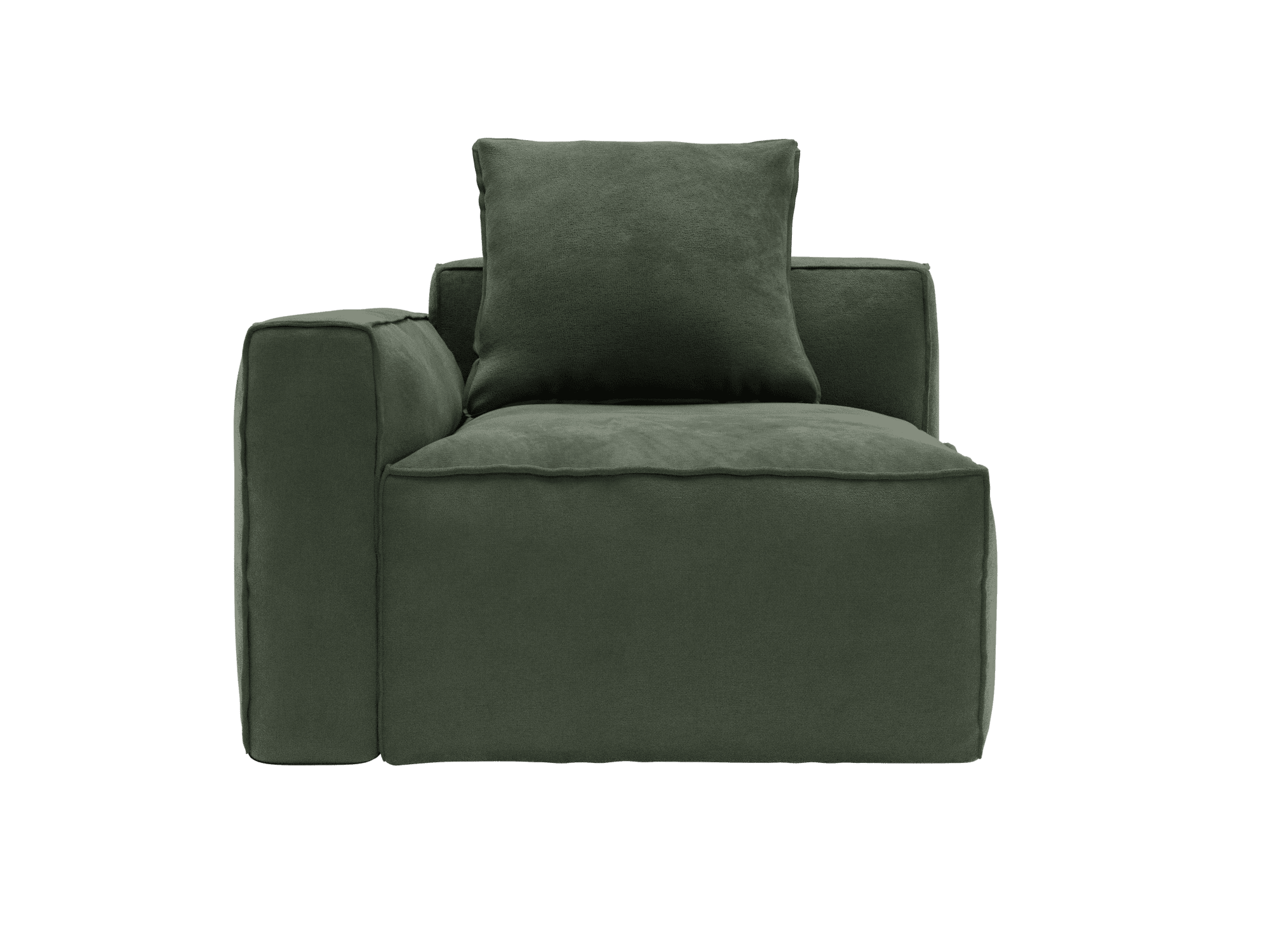 Buy Riley Apt Muse Forest Left Arm Facing Chair Module - James Lane ...