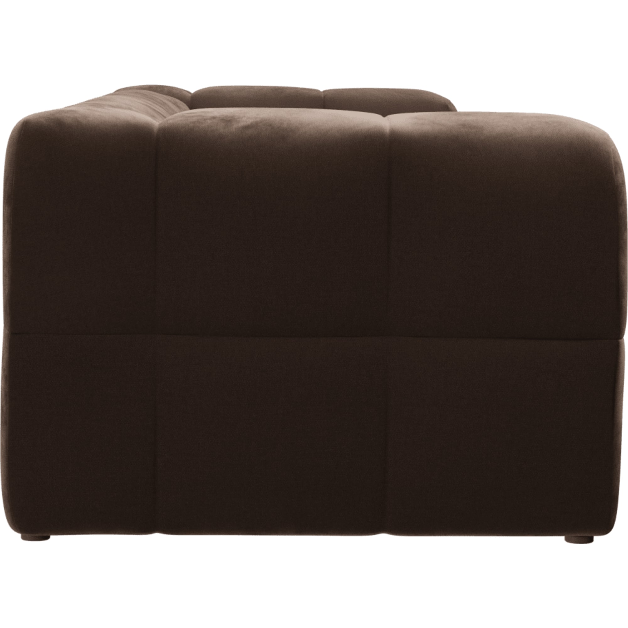 Buy Lucello Muse Chocolate Modular Sofa - 3 Piece - James Lane Australia