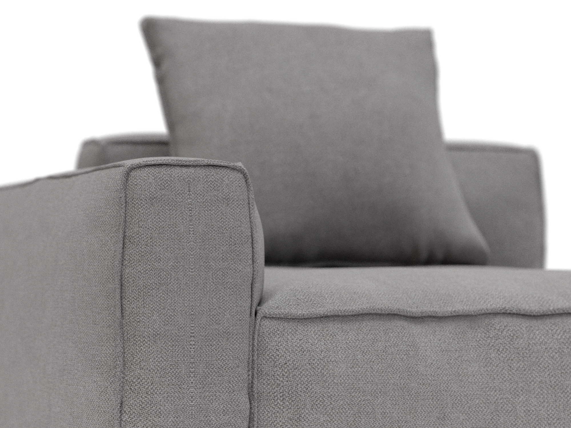 Buy Riley Apt California Slate Left Arm Facing Chair Module - James ...