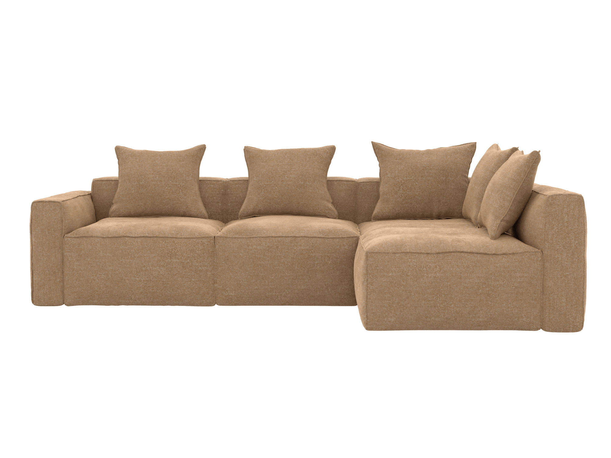 Buy Riley Apt Avon Honey Corner Modular Sofa RAF Terminal - 4 Seater ...