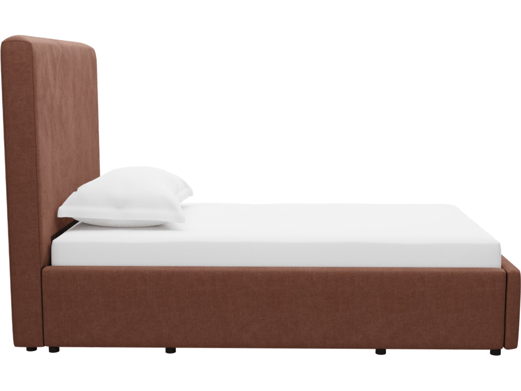Shop Aria Muse Rust Right Drawer Storage Bed at Sleeping Giant Australia