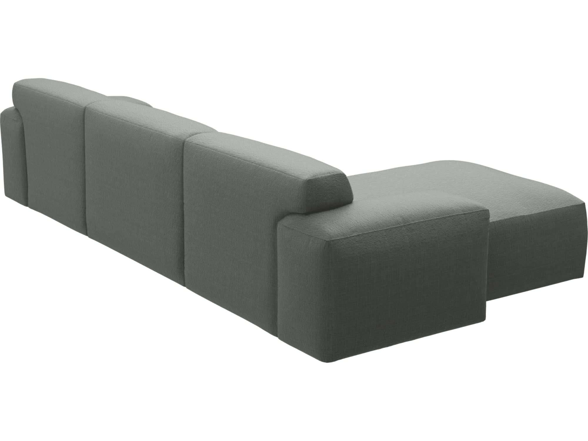 Buy Copenhagen Tribute Storm Chaise Sofa - 3 Seater - James Lane Australia