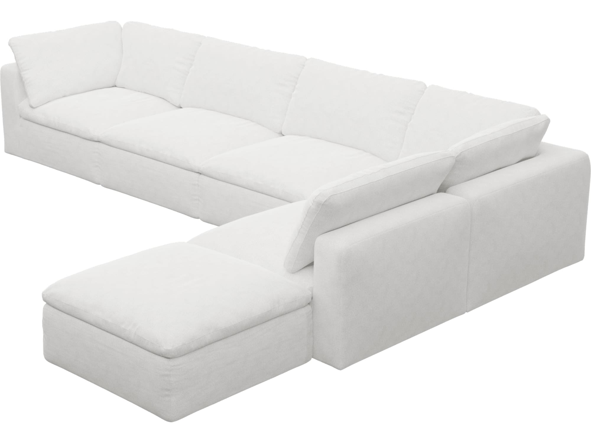 Buy Cloud Deep Noa Fog Modular Sofa - 6 Piece - James Lane Australia