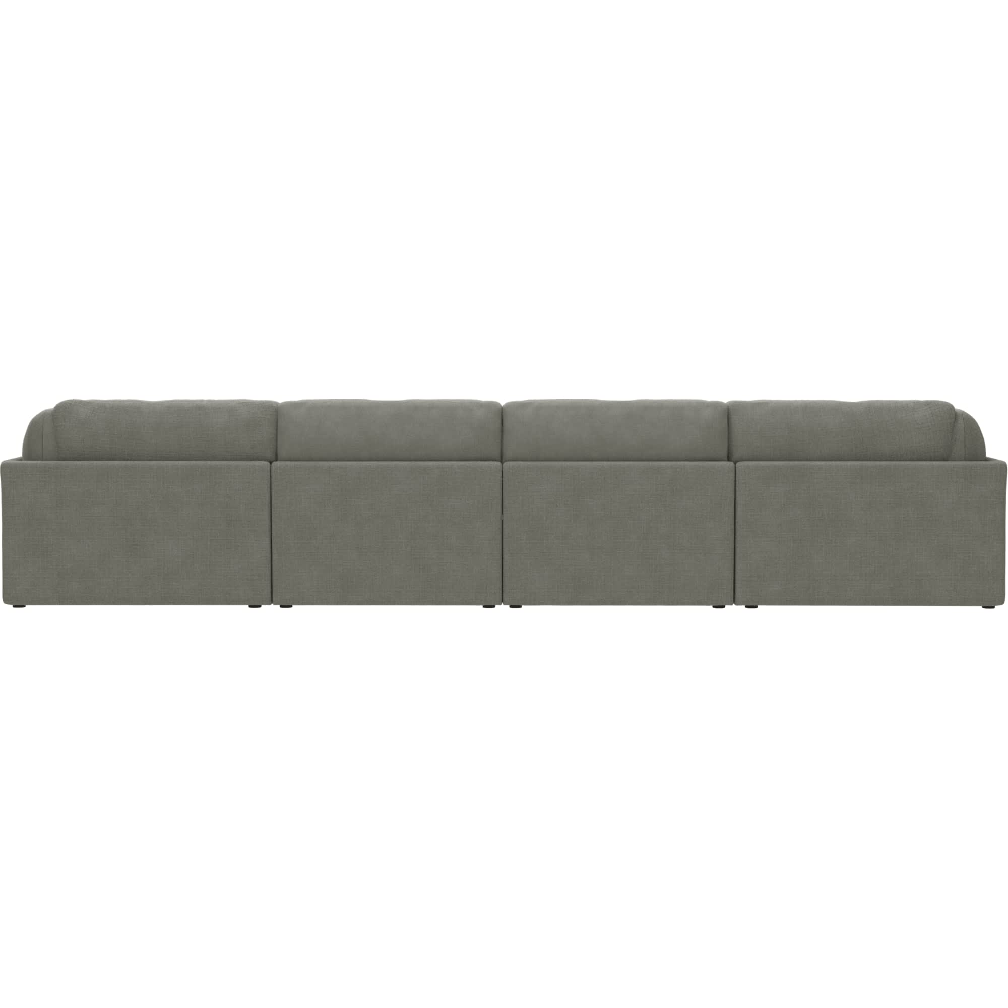 Buy Finley Toorak Pebble Modular Sofa - 4 Seater - James Lane Australia