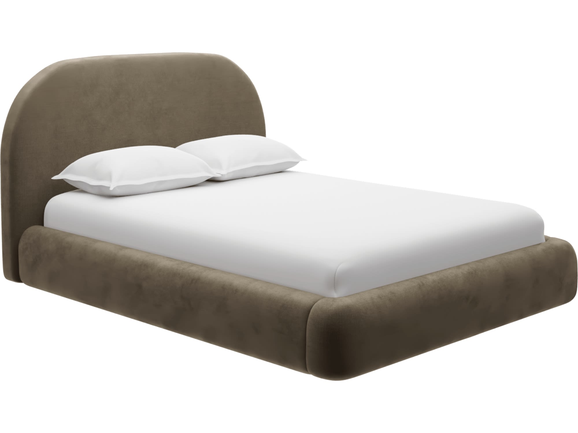 Buy Capri Gas Lift Bed Tribute Walnut - James Lane Australia