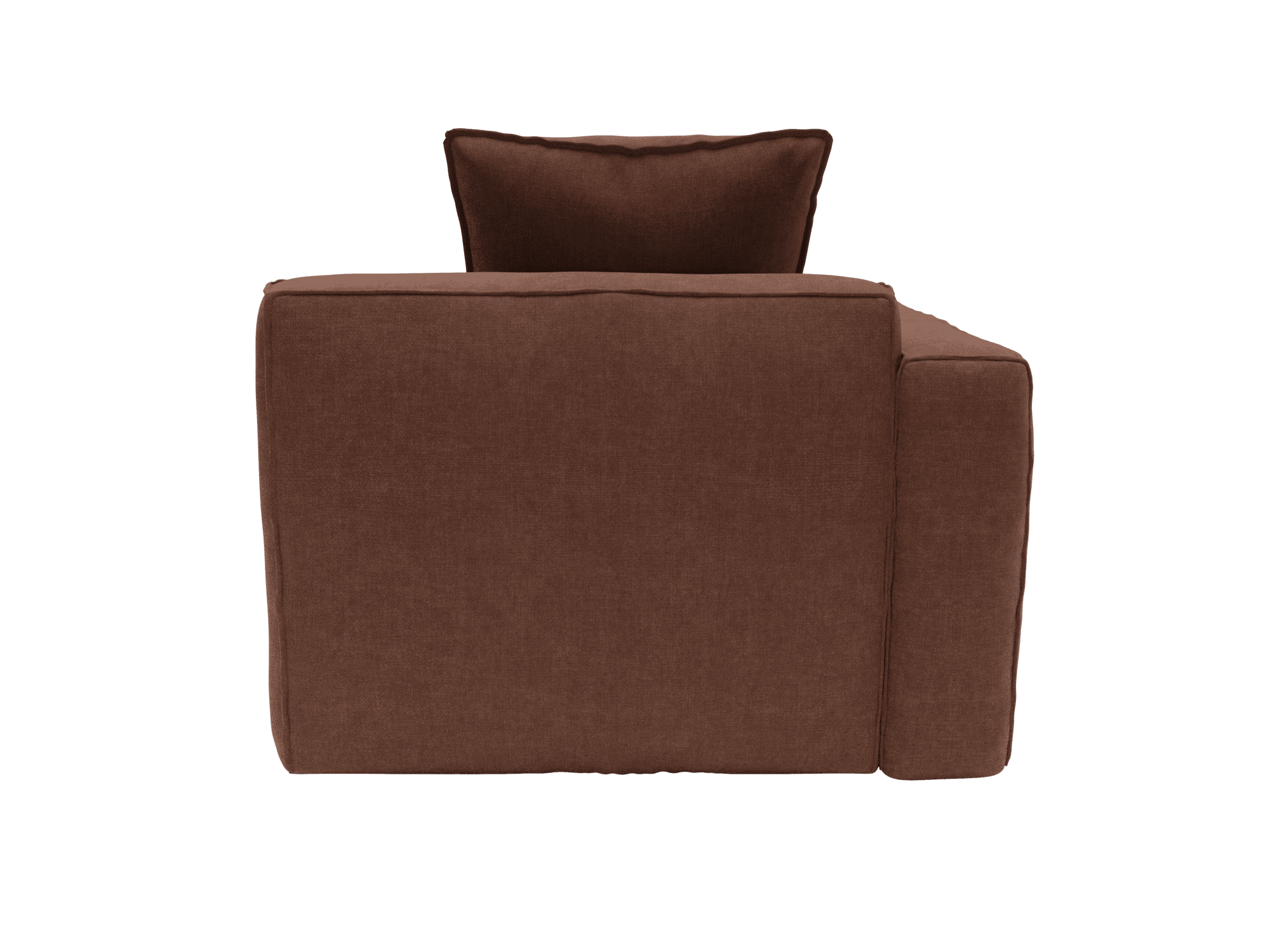 Buy Riley Apt Muse Rust Left Arm Facing Chair Module - James Lane Australia