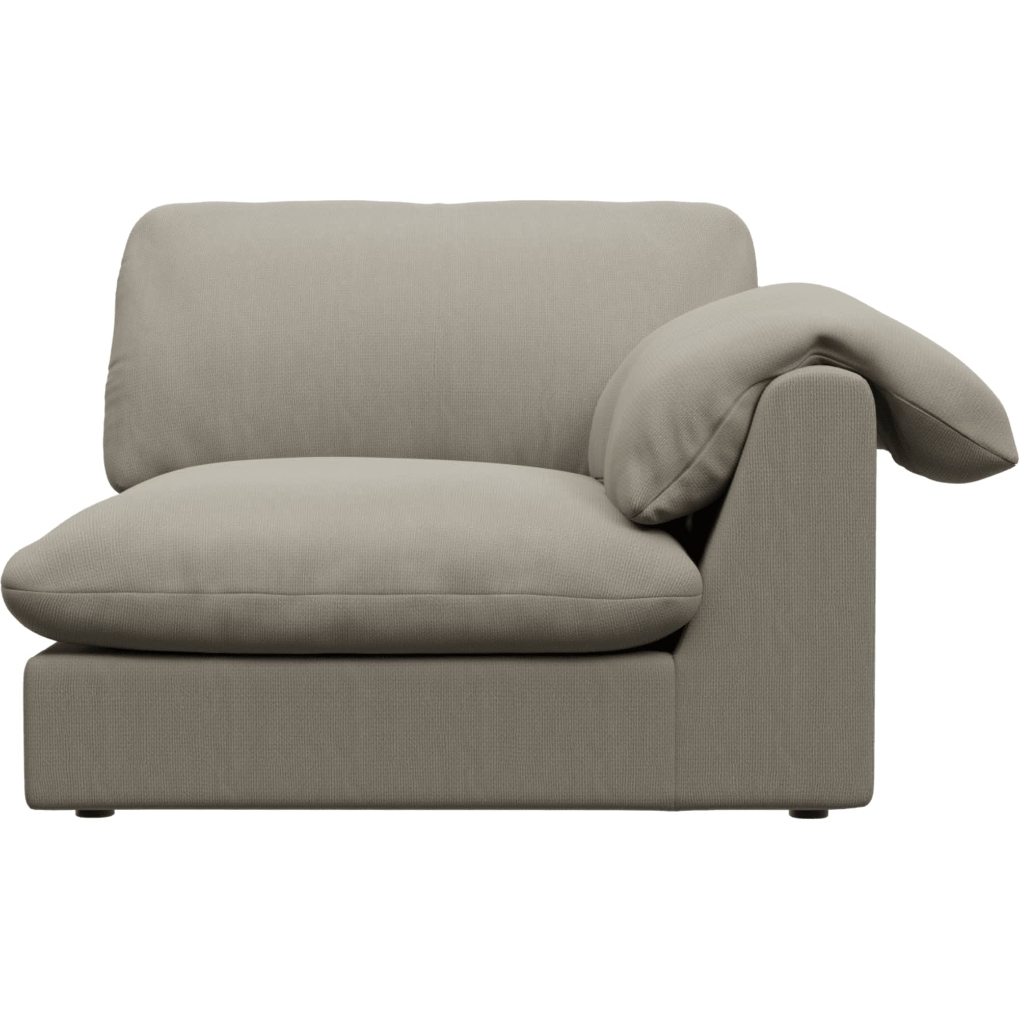 Buy Ludlow Plaza Natural Right Arm Facing Chair Module - James Lane ...
