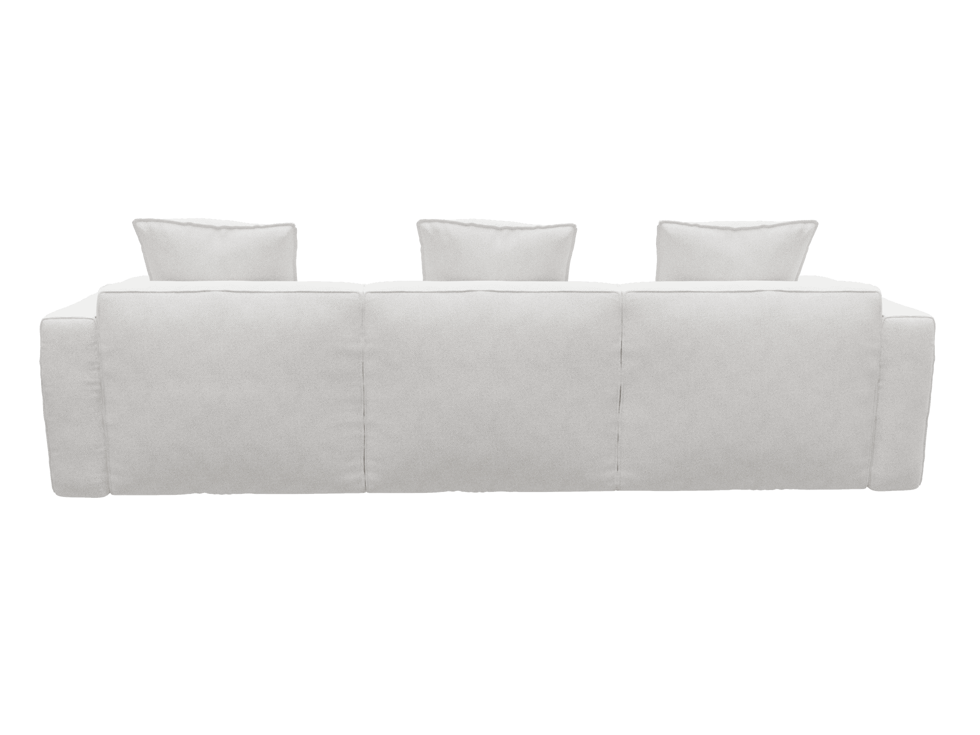 Buy Riley Apt Noa Fog Sofa - 3 Seater Chaise - James Lane Australia