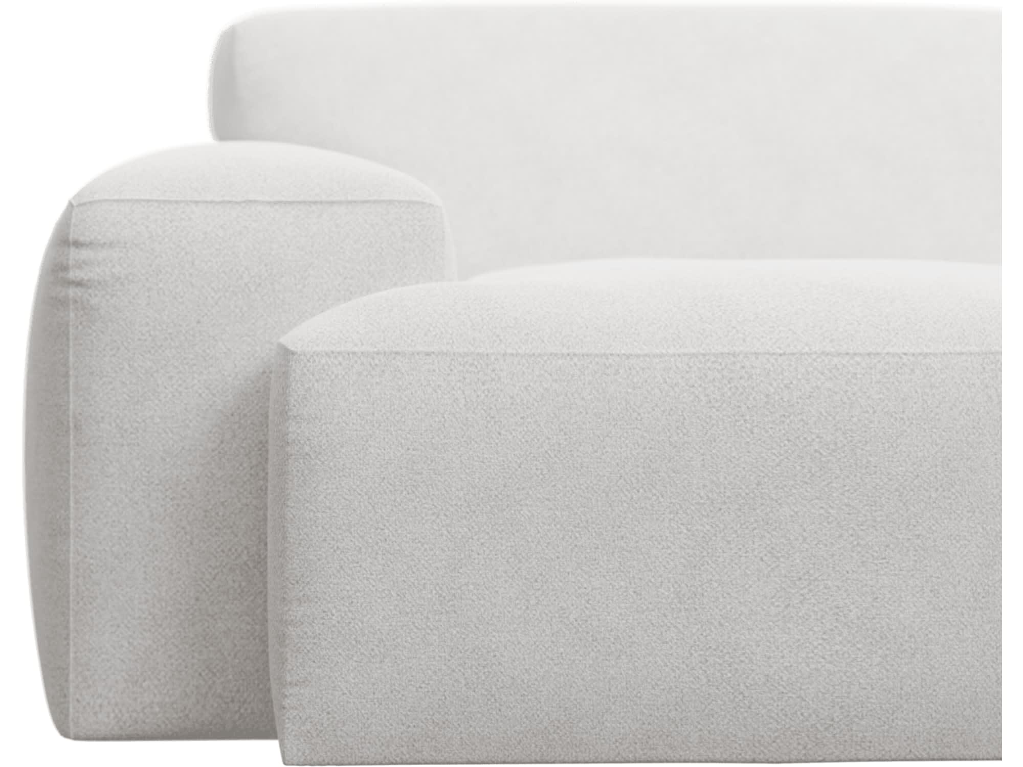 Buy Copenhagen Noa Fog Chaise Sofa - 3 Seater - James Lane Australia