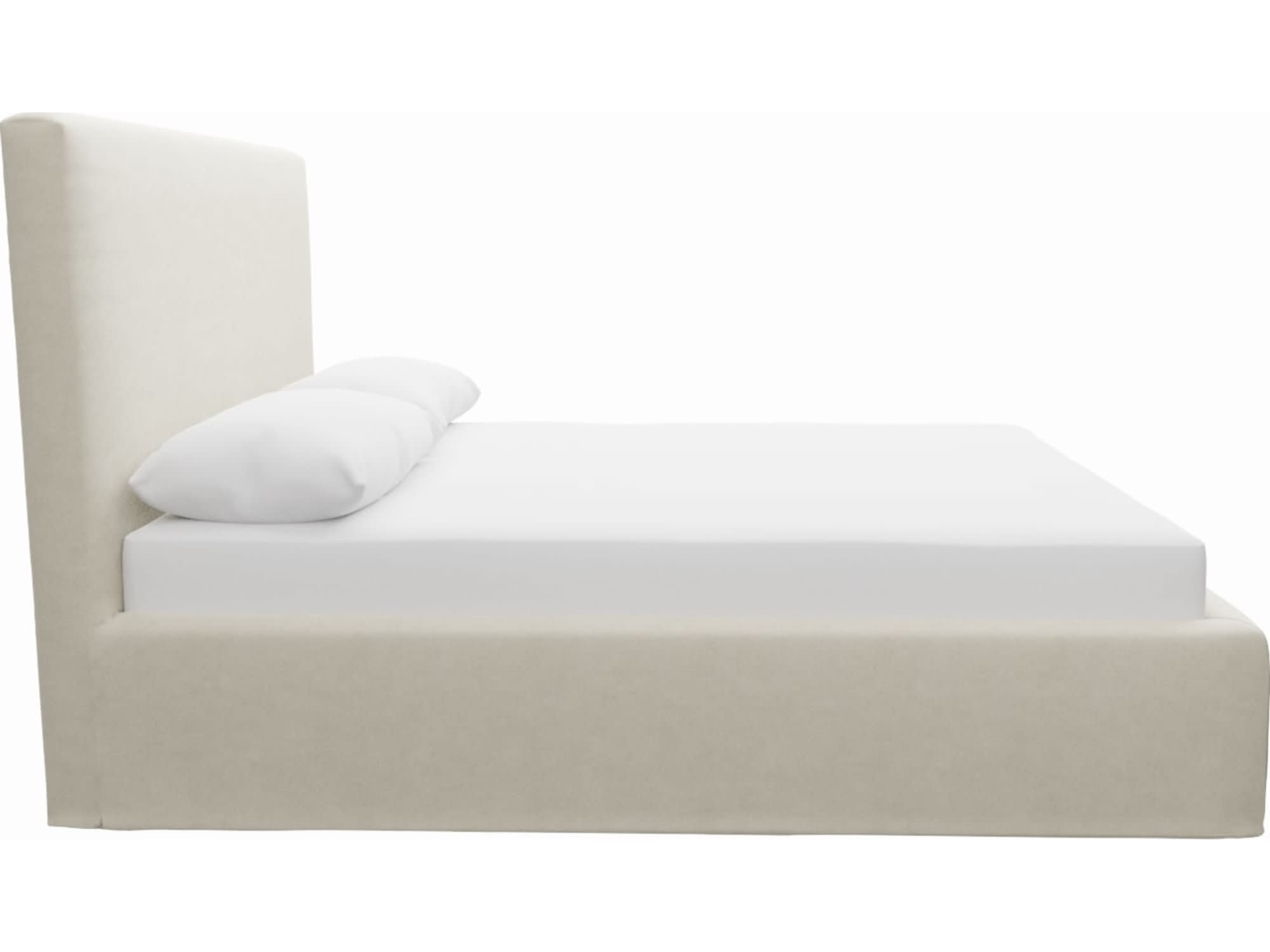 Buy Willow Gas Lift Bed Muse Flax - James Lane Australia